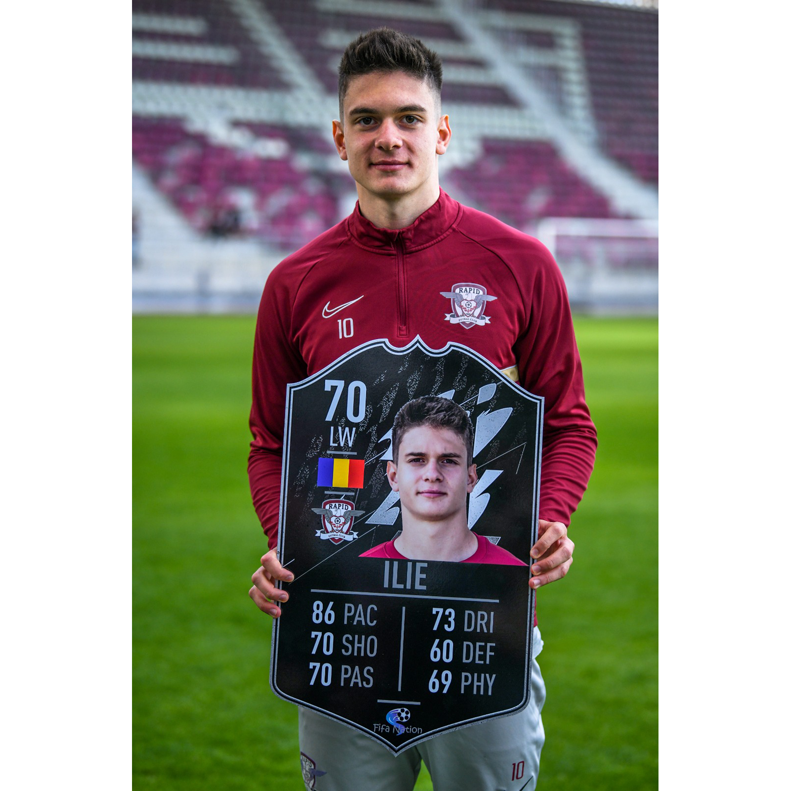 Create Your Custom Football Card FC26 | 11GOATS – 11goats
